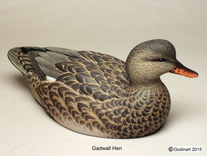 Gadwall Hen Photo Packet - Godin Art