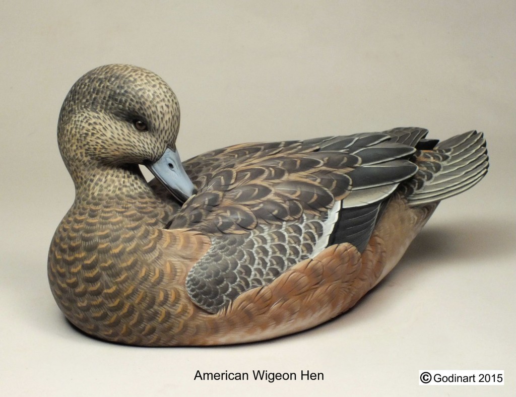 Wigeon Hen Photo Packet - Godin Art