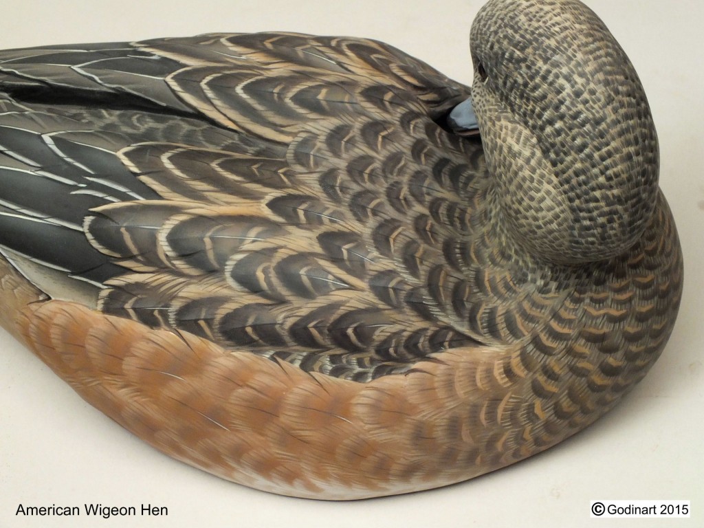 Wigeon Hen Photo Packet - Godin Art