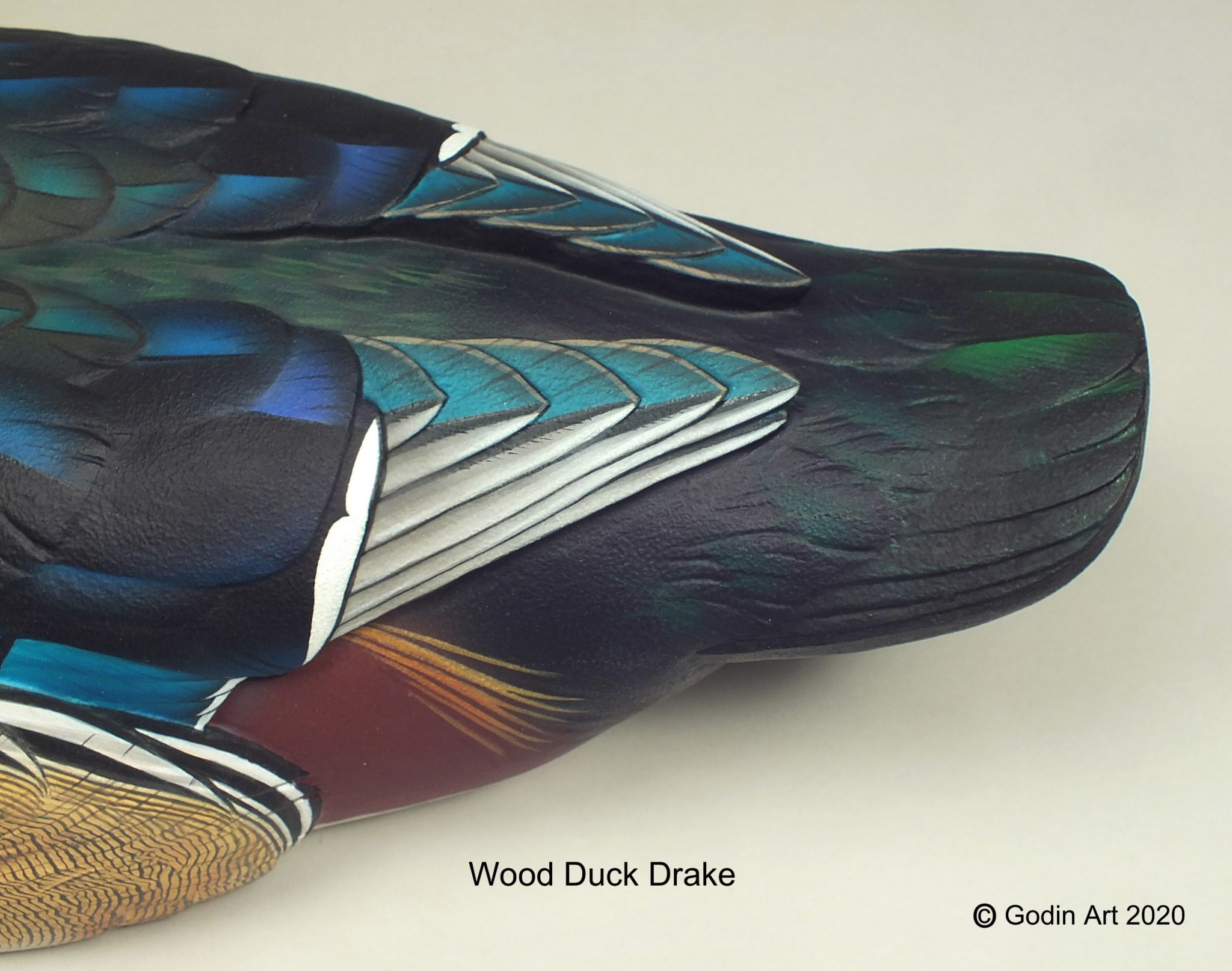 Wood Duck Drake Photo Packet - Godin Art
